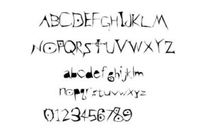 Death Note Font Free Download - Font Pearl