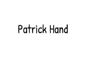 Patrick Hand Font Free Download - Font Pearl