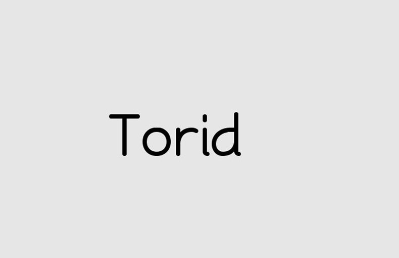 Torid Font Free Download - Font Pearl