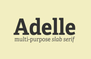 Adelle Font Free Download - Font Pearl