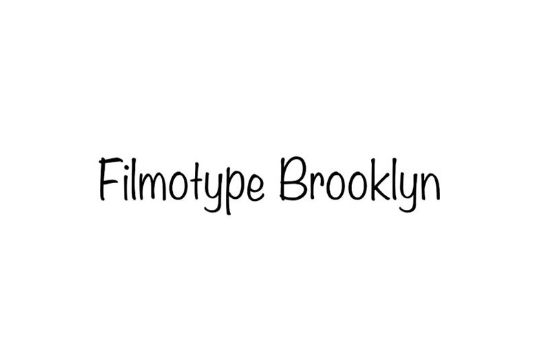Filmotype Brooklyn Font Free Download - Font Pearl