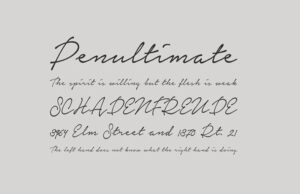 Notera Font Free Download - Font Pearl