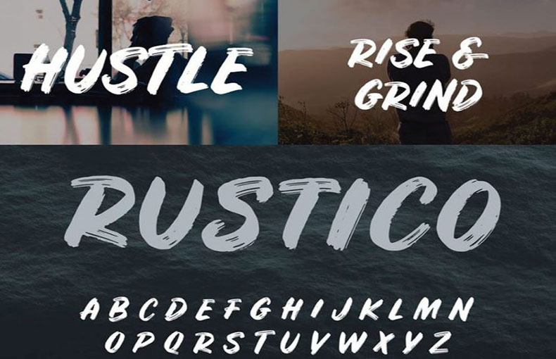 Rustico Font Free Download - Font Pearl