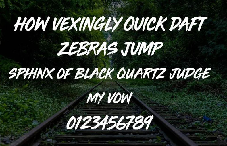 Third Rail Font Free Download - Font Pearl