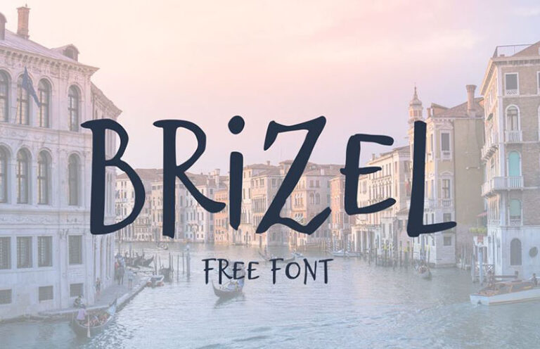 Brizel Font Free Download - Font Pearl