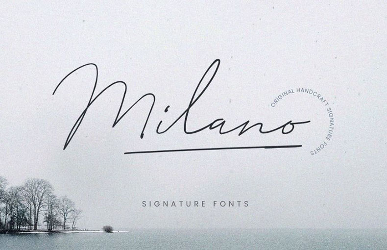 Milano Font Free Download - Font Pearl