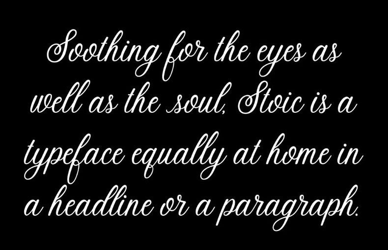Stoic Font Free Download - Font Pearl