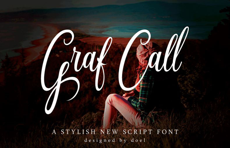 Graf Call Font Free Download - Font Pearl