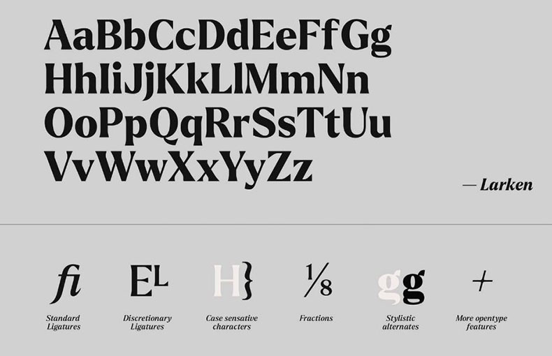 Larken Font Free Download - Font Pearl