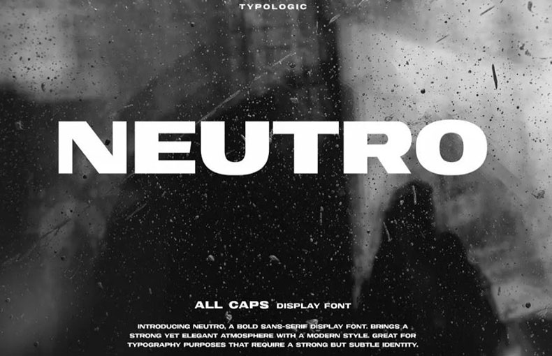Neutro Font Free Download - Font Pearl
