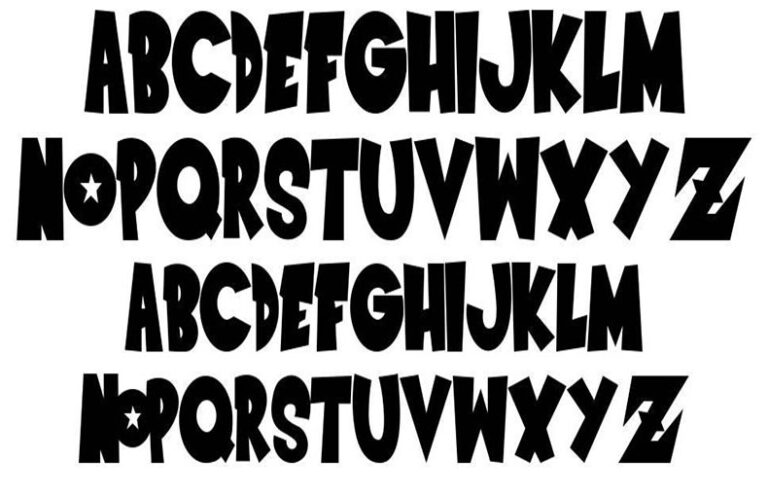 Dragon Ball Z Font Free Download - Font Pearl