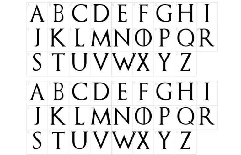 Game Of Thrones Font Free Download - [By Charlie Samways] - Font Pearl